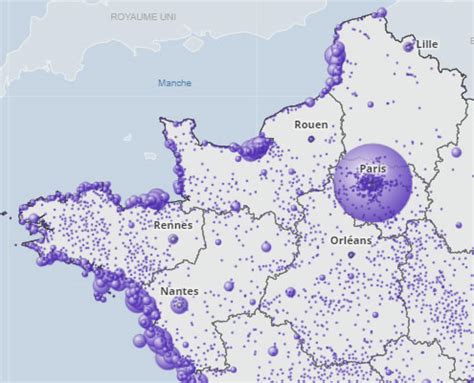 Proportional Symbol Map