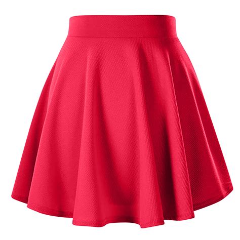 Plus Size Mini Skirts For Women Pleated Ruffle High Waist Solid Color Short Skirt Club Wear
