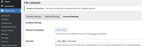 Create Custom Directories For File Uploads In Wordpress Forms Ninja Forms