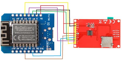 D1 Mini Nodemcu With Esp8266 Showing Api Data On A Spi Tft Display