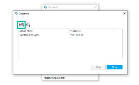 ghostvolt server management