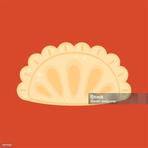 교자 벡터 빨간 배경에 뜨거운 만두와 젓가락 레스토랑 로고에 대한 찐 딤섬 또는 롤빵 그림 일본인을 위한 아시아 음식