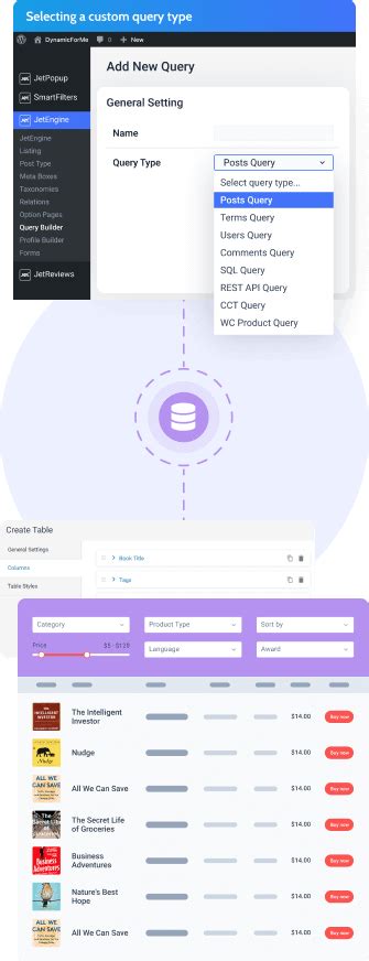 jetengine tables builder for wordpress dynamic tables feature crocoblock