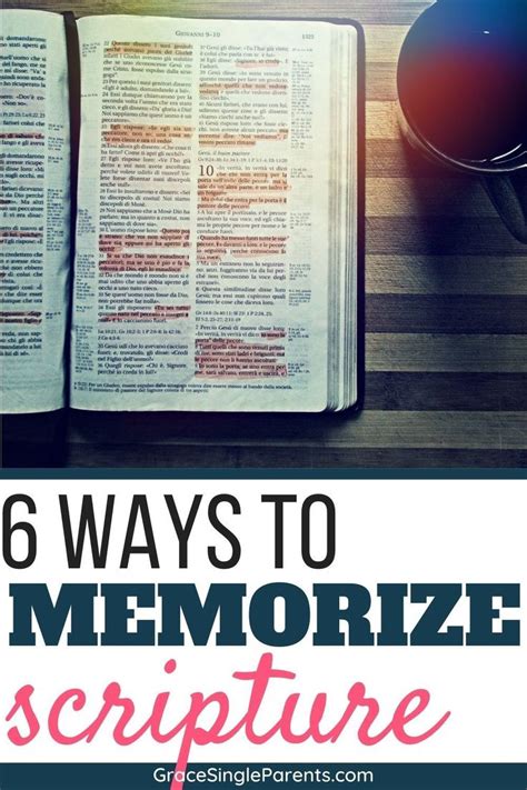Effective Techniques To Memorize Scripture