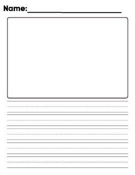 Differentiated Writing Paper By Kristy Creates That TPT