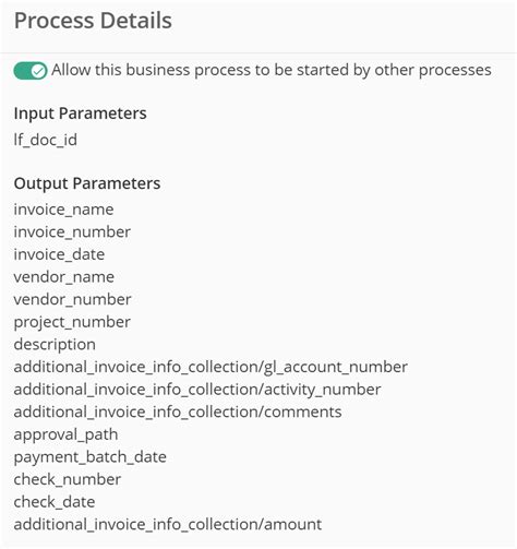 Passing Parameters From Business Process Back To Invoking Workflow Laserfiche Answers