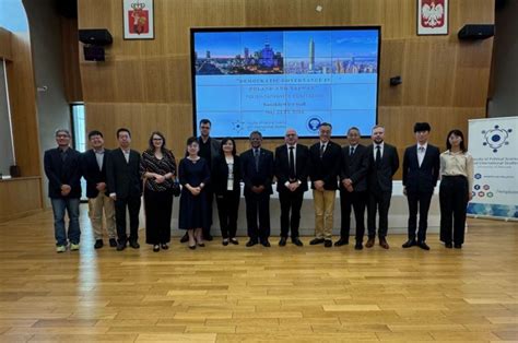 Dr T Y Wang Presents At The Polish Taiwanese Conference News
