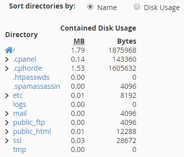 How To Check Disk Space Usage In CPanel HostMight Support