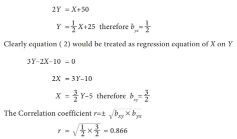 Solved Example Problems For Regression Analysis Maths