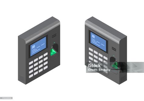 보안 시스템 생체 인식 액세스 제어를 입력하기 위한 지문 스캔 디지털 터치 스캔 식별 또는 전자 센서 인증 감시에 대한 스톡 벡터 아트 및 기타 이미지 Istock