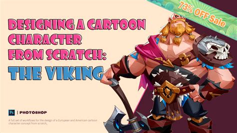 Wingfox 【translation】designing A Cartoon Character From Scratch The Viking Yiihuu Cc