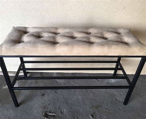 Банкетка лофт пуф поличка для взуття 80см цена 1500 ₴ купить на