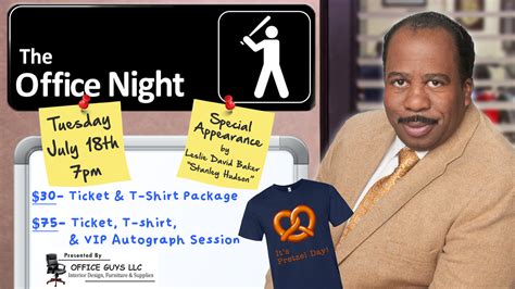 Trenton Thunder⚡ On Twitter Meet Leslie David Baker Aka Stanley At