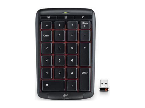 Logitech N305 Wireless Keypad 920 001766 Black Rf Wireless Keyboard