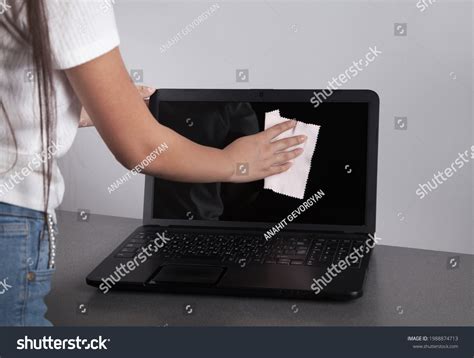 Cleaning Laptop Screen Images Stock Photos Vectors Shutterstock