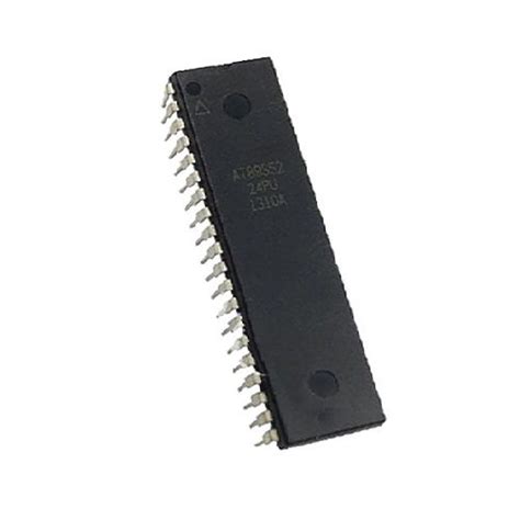 At89s52 8052 Ic Dip Mount 8 Bit Microcontroller