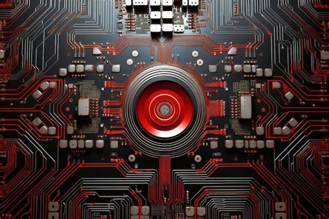 Premium Ai Image A Powerful Computer Processor Or Chip On A Motherboard Modern Technologies