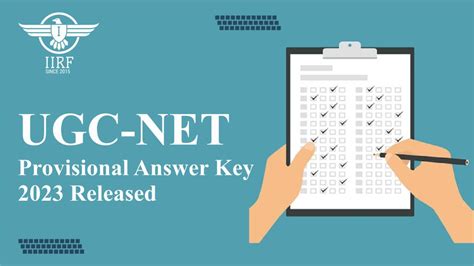 Ugc Net 2023 June Session Answer Key To Release Today Download And
