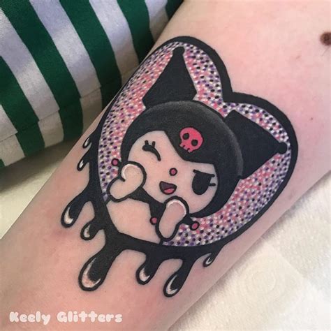 ᴋᴇᴇʟʏ ɢʟɪᴛᴛᴇʀs On Instagram “kuromi For The Lovely Jadzia 🖤 Kuromi