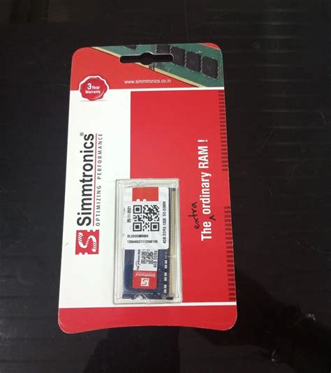 Simmtronics 4GB DDR3 Desktop RAM 50 Hz At 800 Piece In Gurugram ID 2852504380362