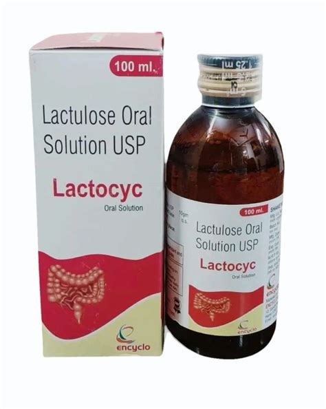 Lactocyc 100 And 200 Ml Lactulose Oral Solution At ₹ 129bottle
