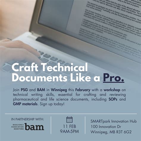 Professionaldevelopment Manitoba Winnipeg Technicalwriting Psg
