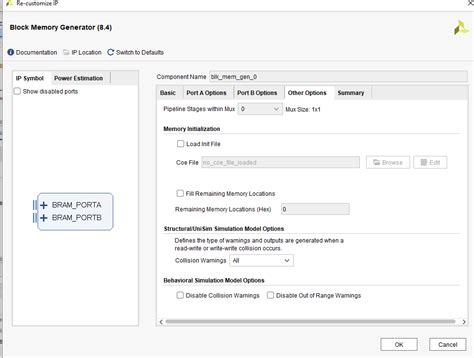 Dual Port Bram Issues Rfpga