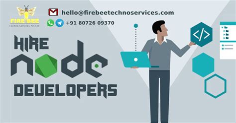 Fire Bee Techno Services Pvt Ltd On Linkedin Hiredevelopers Hire Nodejsdevelopers