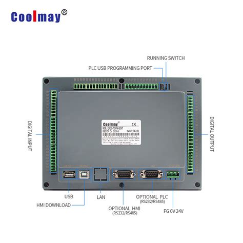 64mb Ram Hmi Plc Combo Portrait Display Passive Npn Transistor Coolmay 64mb Ram Hmi Plc Combo Portrait Display Passive Npn Transistor Coolmay