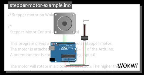 Stepper Motor O Accel Wokwi Esp32 Stm32 Arduino Simulator