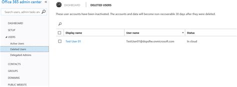 Recover Deleted Users In Azure Active Directory Cloud For The Win