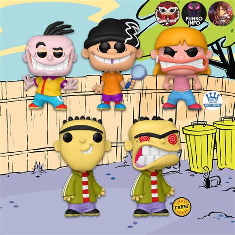 Funkoinfo First Look At Ed Edd N Eddy Funko Pops Dropping