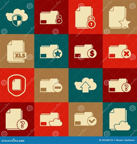 Set Cloud Storage Text Document Unknown Folder Delete Document And