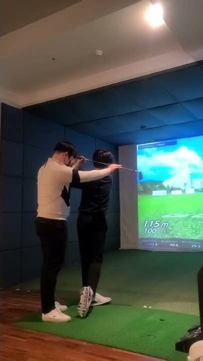 골프입문 구력 일주일 레슨 6회차 중3 학생 주작x 현재 골프스윙 Youtube