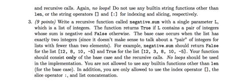 Solved And Recursive Calls Again No Loops Do Not Use Any