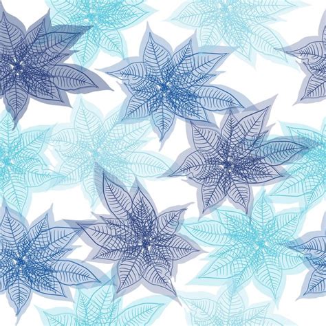 수채화 원활한 꽃 패턴 벡터 일러스트 레이 션 가로 및 세로 반복 가능 프리미엄 벡터