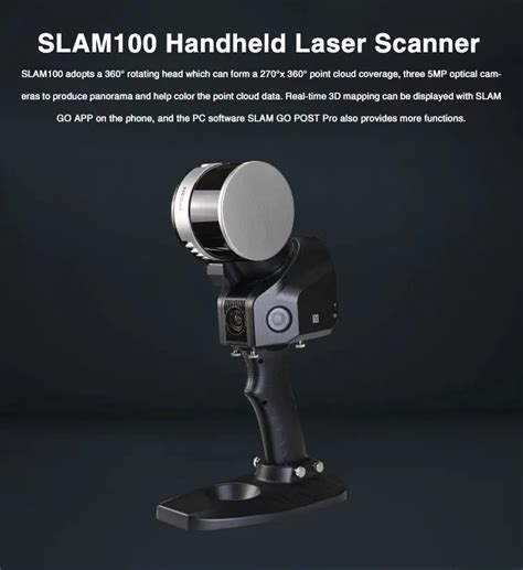 Slam100 Lidar Camera Scanner Lidar Mapping Scanning Scanner Lidar