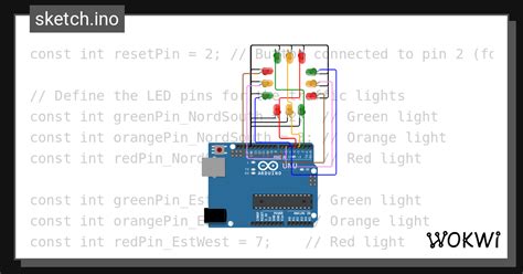 Td2 Exo 2 We Would Like To Create An Arduino That Is Managing The Traffic Lights At A Cross