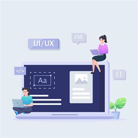 UI UX Design Creating An Application Design 27450510 Vector Art At Vecteezy