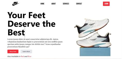 Reactjs Tailwindcss Vitejs Frontenddev Nikeui Learningtocode