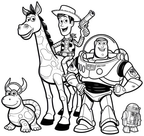 Toy Story Coloring Page At Genjohnnyblog Blog