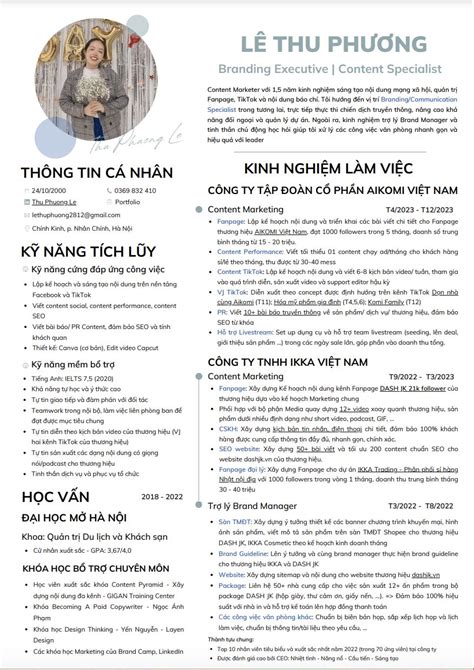 Loan Nguyen On Linkedin Sharecv Sharecv Brandmarketing Branding