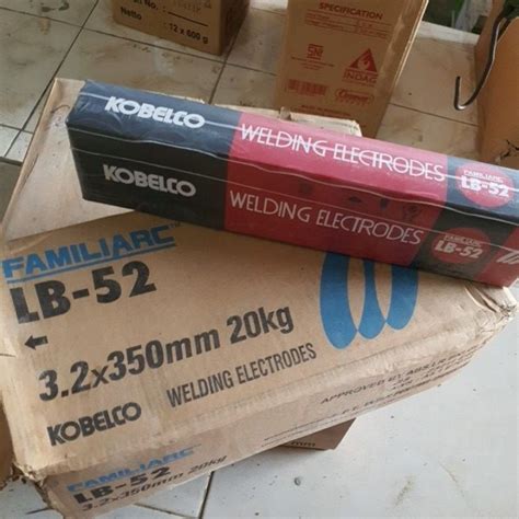 Jual Kawat Las Pakan Lb 52 Harga Per Pack 5kg Kobelco Welding