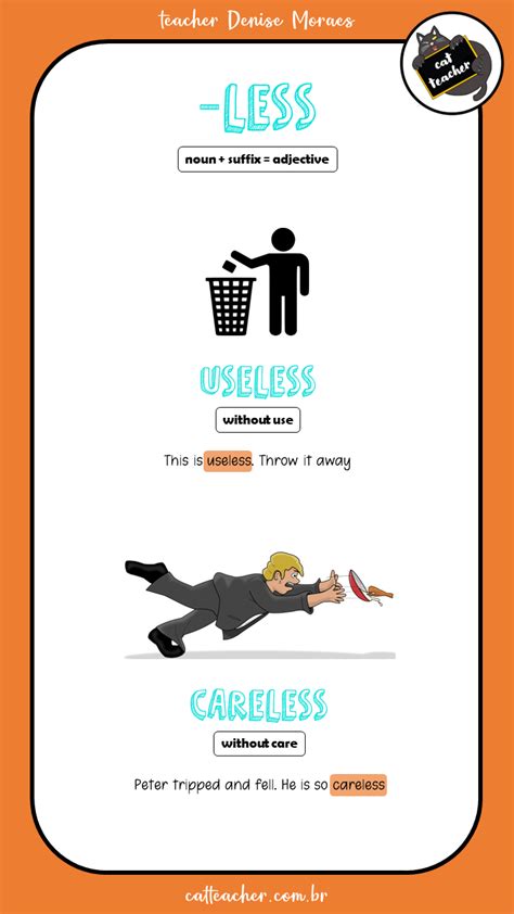 Adjective Suffixes Cat Teacher
