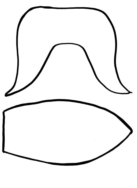 Corn Cob Printable Template