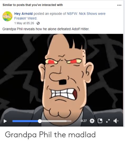 Similar To Posts That Youve Interacted With Hey Arnold Posted An Episode Of Nsfw Nick Shows