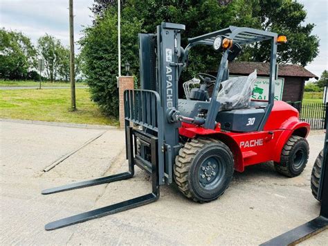 Unused Apache Fr30 Rough Terrian Forklift Year 2024 Only 2 Left Video