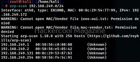 Beginners Guide To Arp Scan Hackercool Magazine