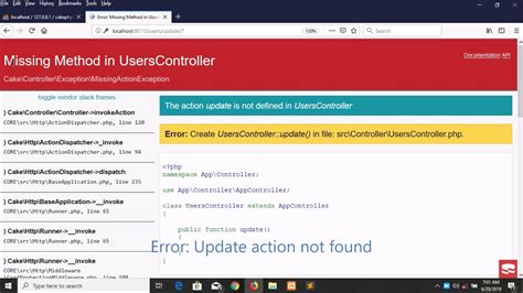 Cakephp X Update Data Part How To Update Data Into Database