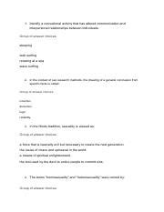 Exploring Human Sexuality Communication Relationships And Course Hero